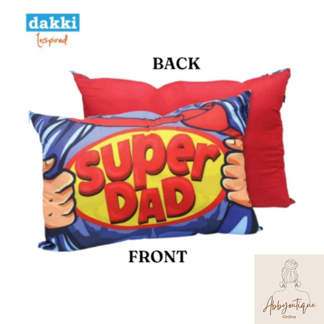 DAKKI Best Dad & Best Mom Pillows, Furniture & Home Living, Bedding ...
