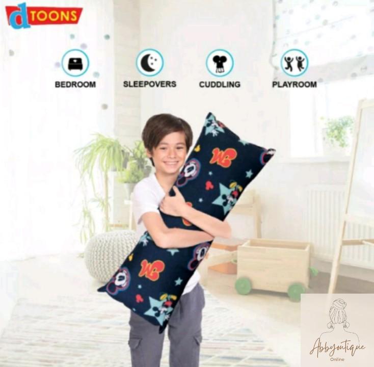 DAKKI Character Print Body Pillows, Furniture & Home Living, Bedding ...