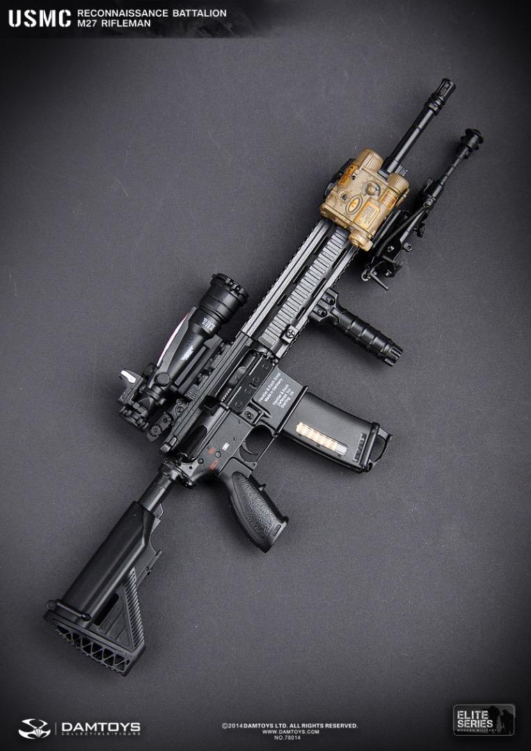 WTS 1/6 DAMTOYS USMC Reconnaissance Battalion M27 Rifleman (78014 ...