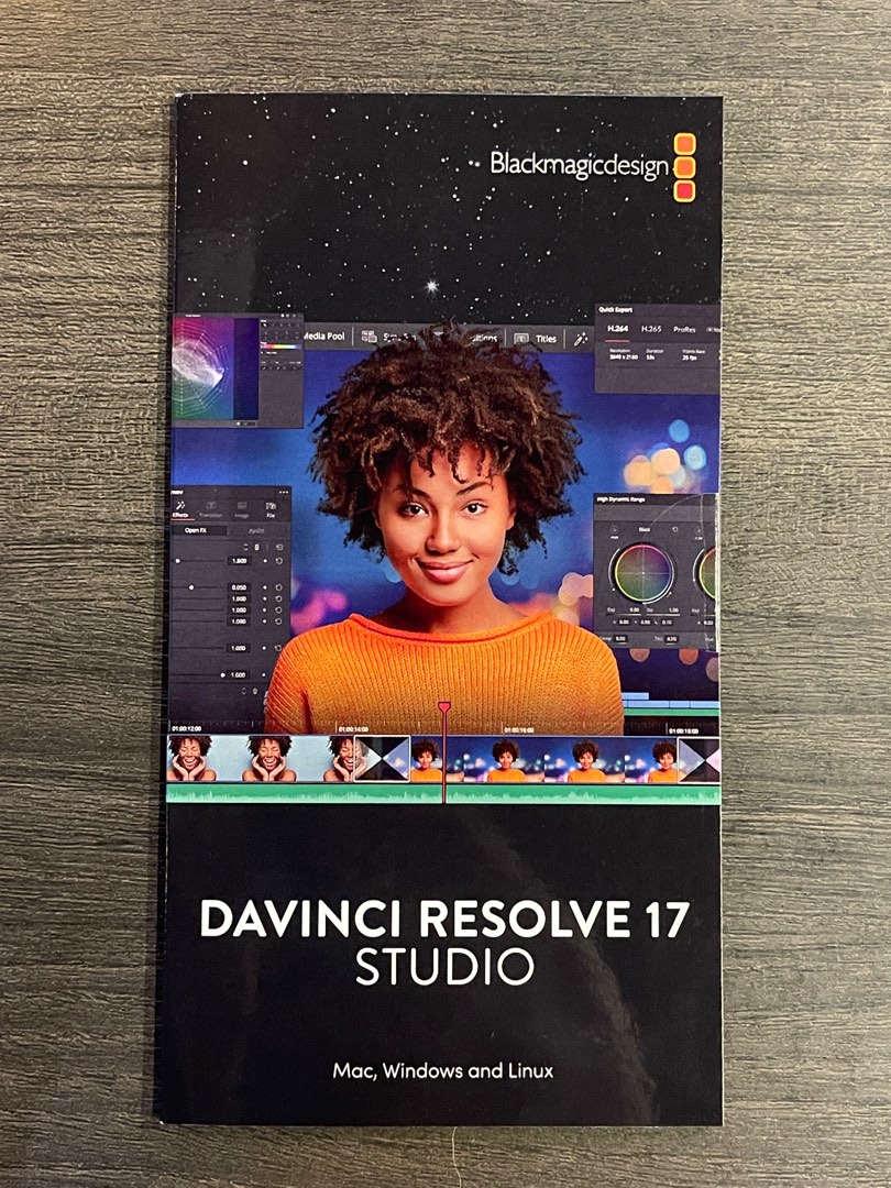 Davinci Resolve 17 Studio, Computers & Tech, Parts & Accessories ...