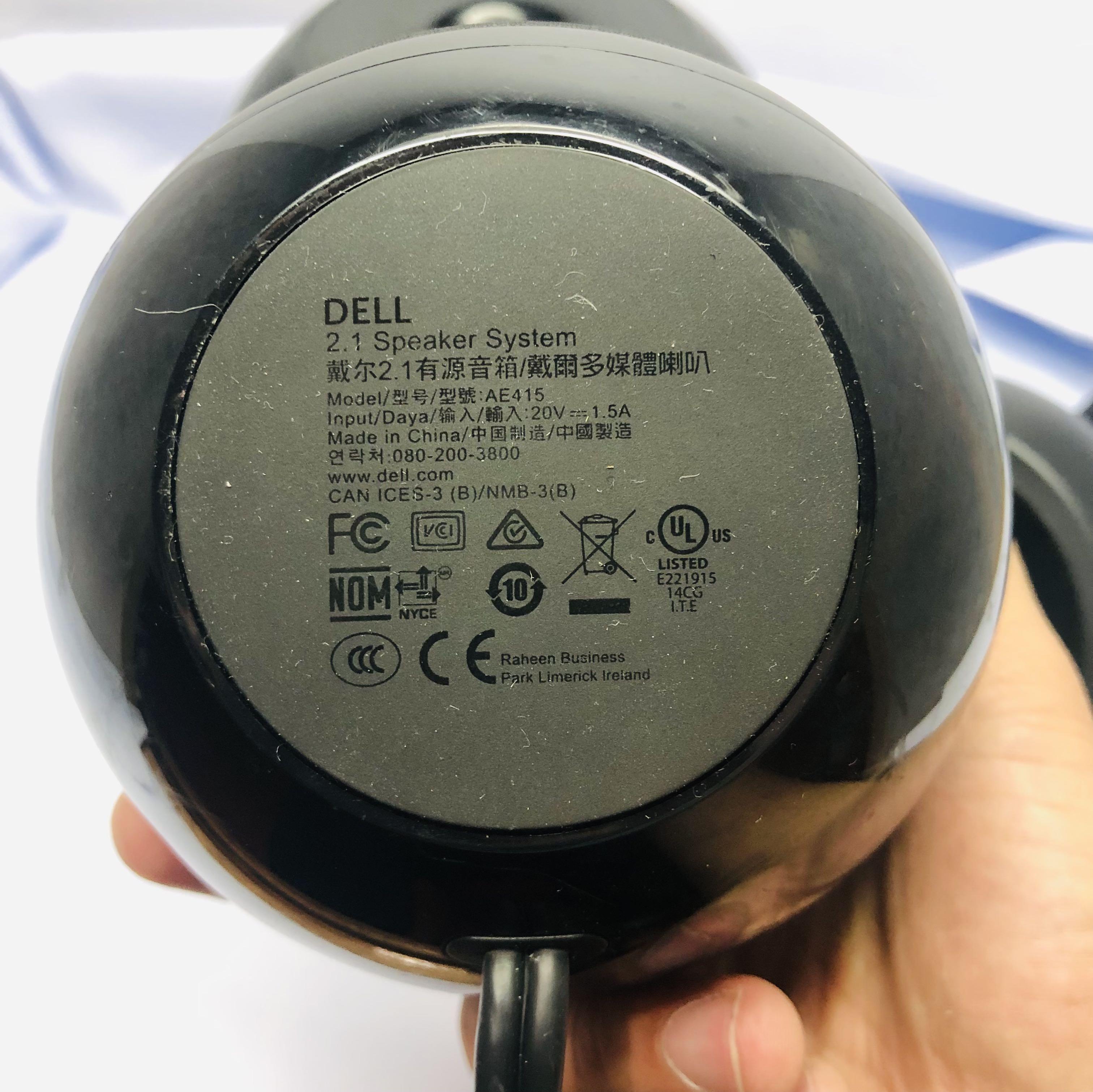 Dell AE415 2.1 speaker system, Audio, Soundbars, Speakers & Amplifiers ...