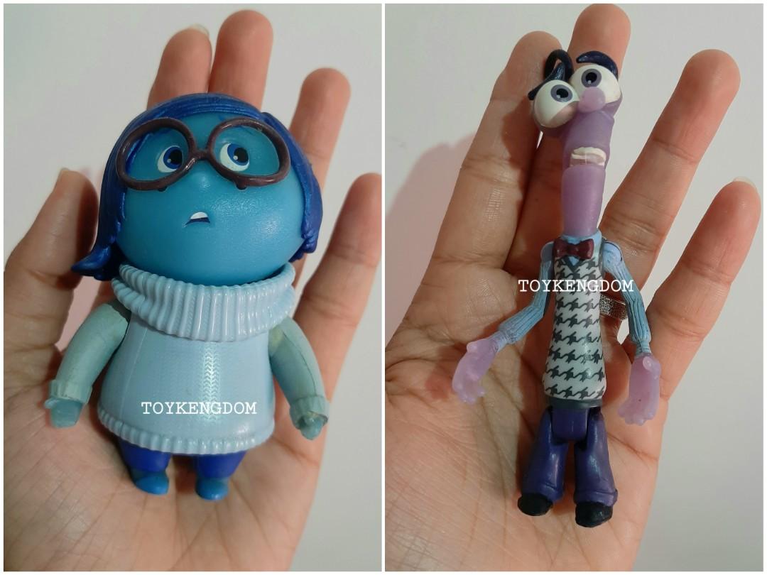 Disney Inside Out Sadness And Fear Figures, Hobbies & Toys, Toys ...