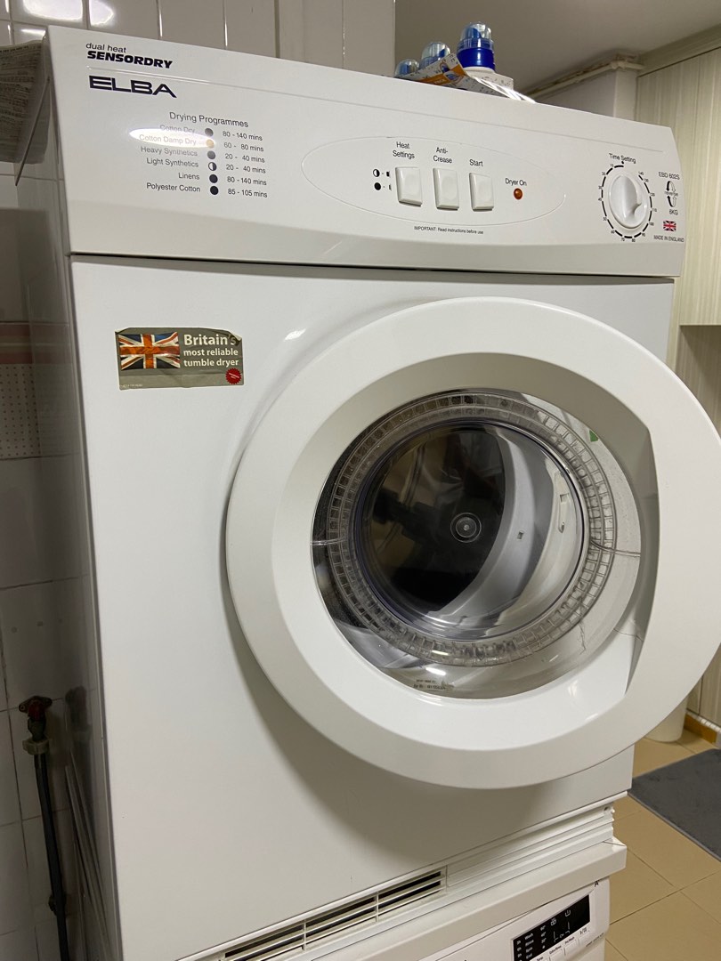 ELBA Dryer, TV & Home Appliances, Washing Machines and Dryers on Carousell