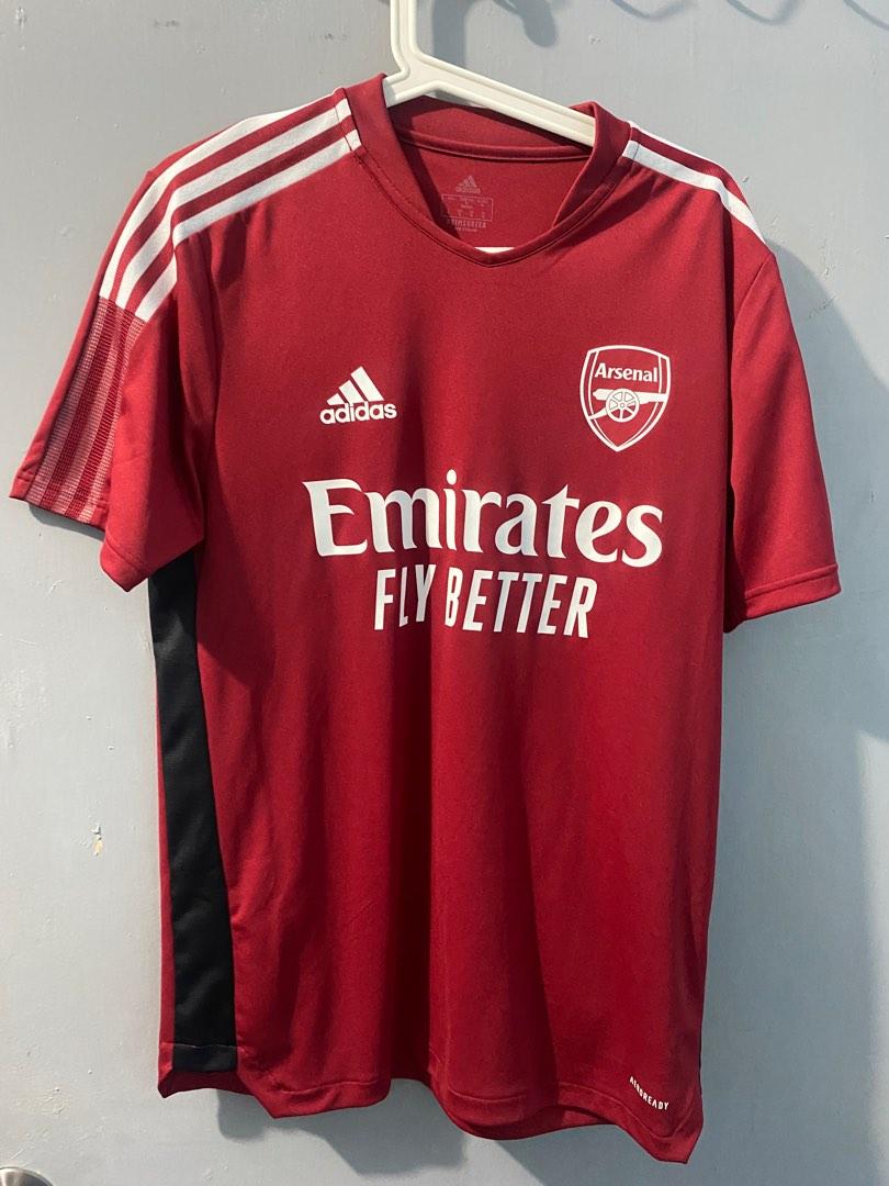 NIKE Emirates dri fit football shirt, Men's Fashion, Tops & Sets ...