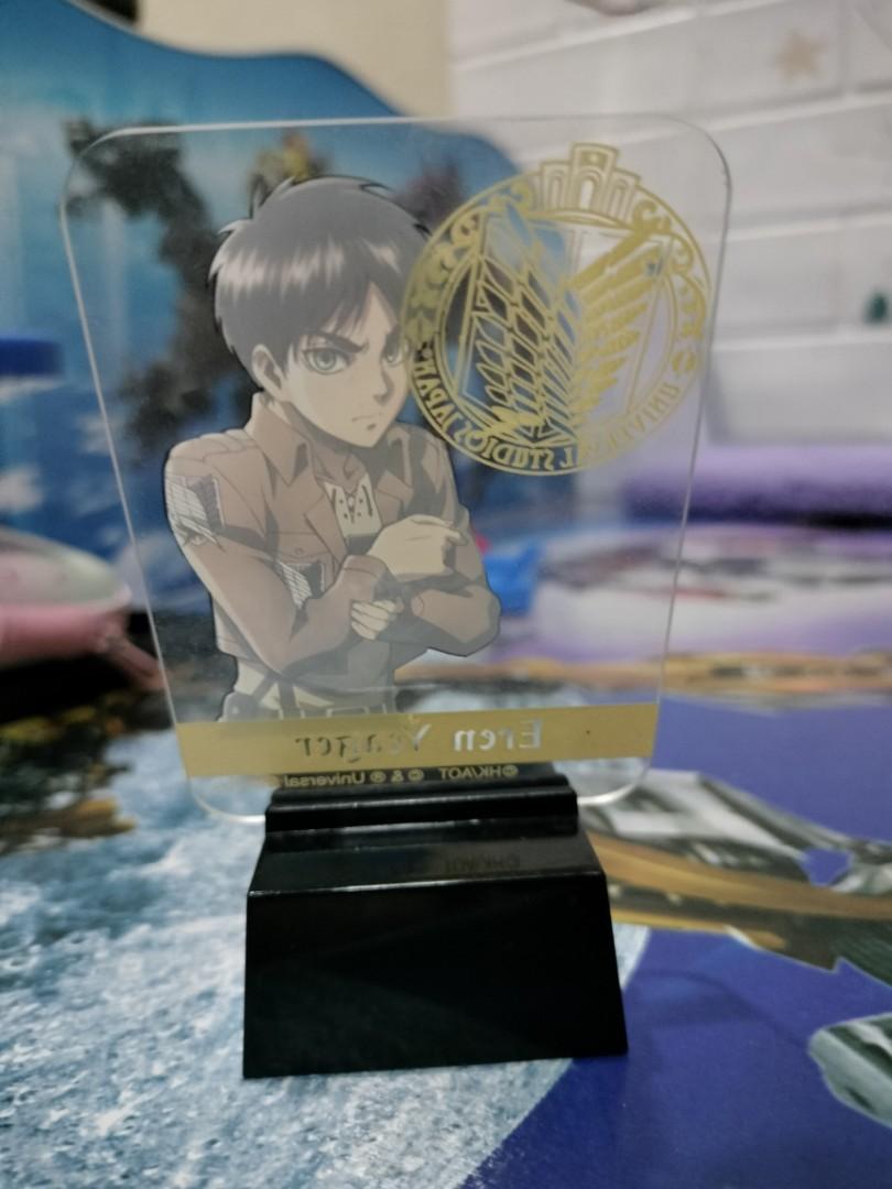 Eren Yeager LED acrylic USJ (Universal Studios Japan), Hobbies & Toys ...