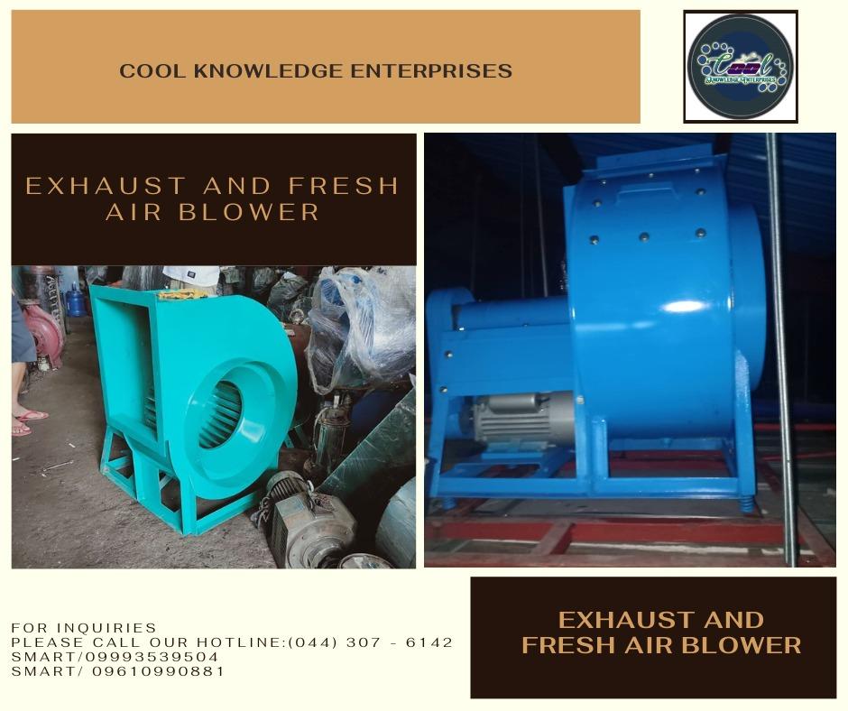 ''EXHAUST AND FRESH AIR BLOWER'', Commercial & Industrial, Construction ...