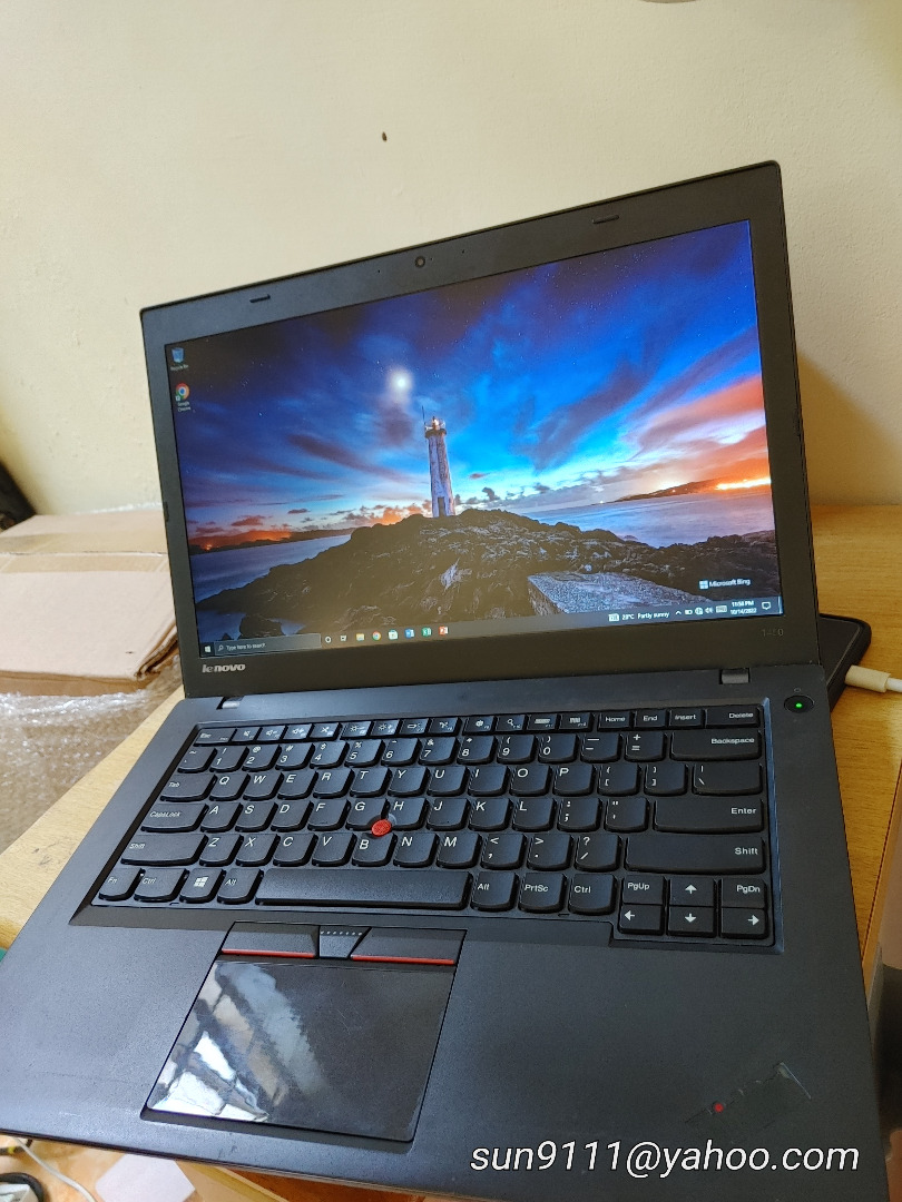 Fast Laptop 5G wifi Thinkpad Core i5 8gb 128gb SSD drive, Computers ...