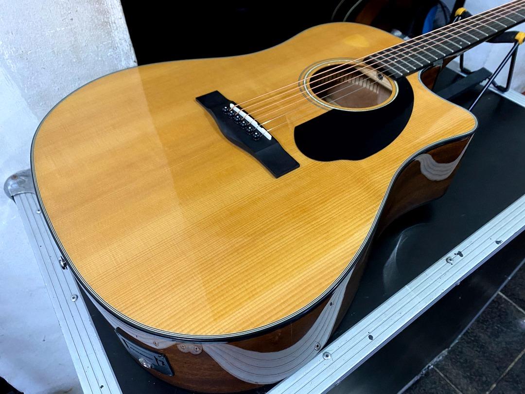 Fender CD60-SCE Acoustic Guitar, Hobbies & Toys, Music & Media, Musical ...