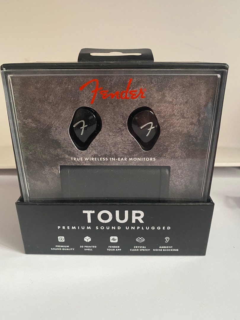 FENDER TOUR 真無線鑑聽耳機, 音響器材, 耳機 - Carousell