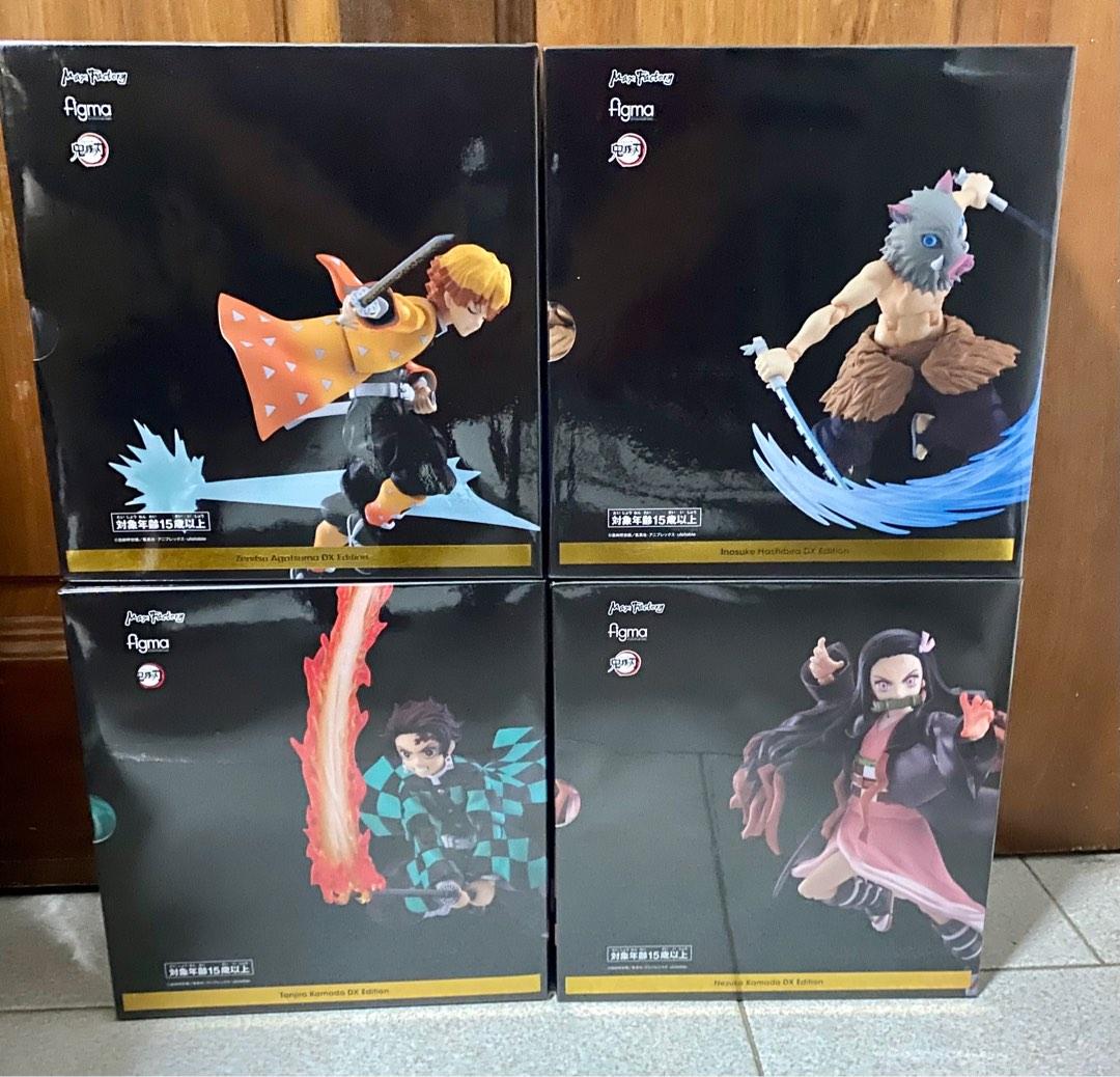 Figma Demon slayer DX set of 4 (tanjiro, nezuko, zenitsu, inosuke ...