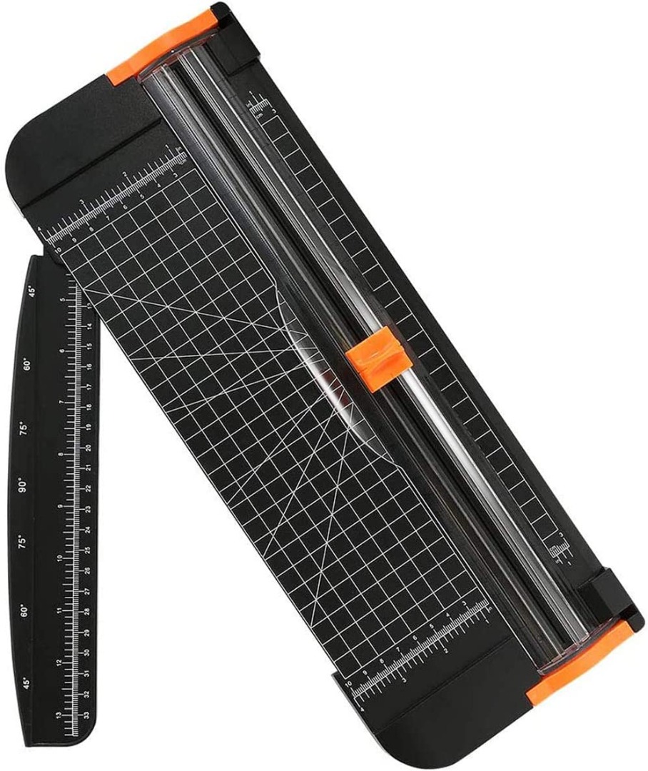 Flintronic Paper Cutter, 12 Inch A4 Paper Cutter, Portable Paper Cutter ...