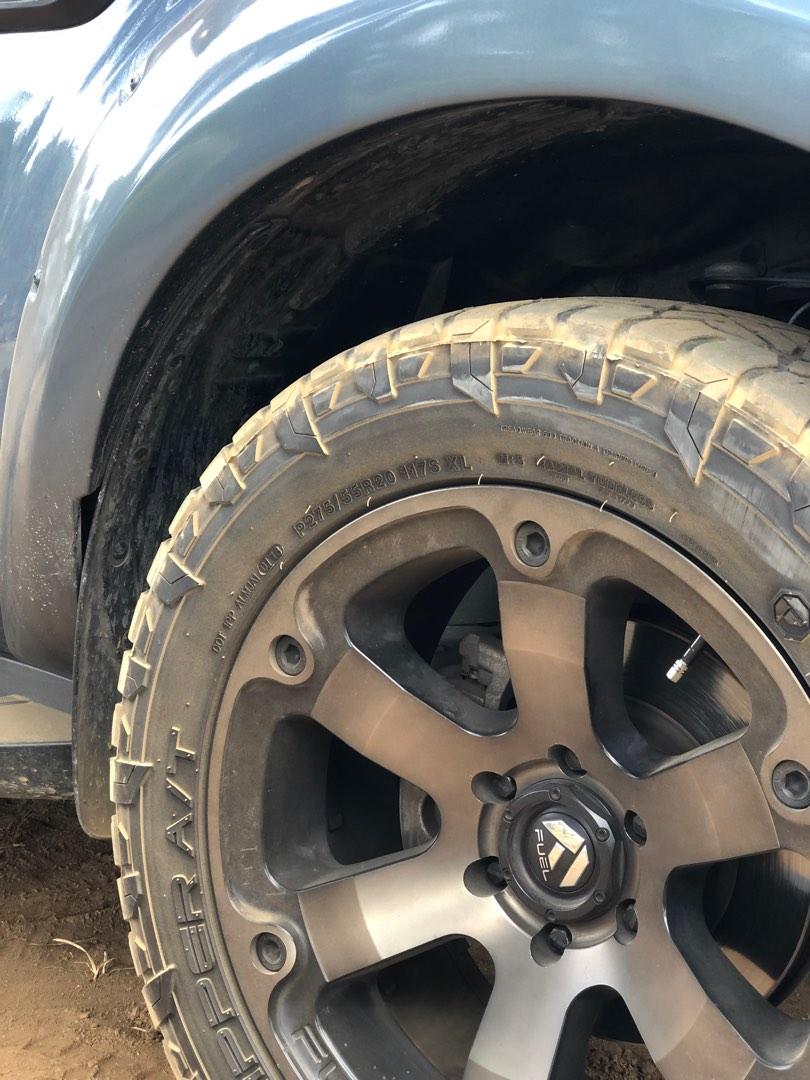 FUEL Gripper A/T Tires, Car Parts & Accessories, Mags and Tires on ...