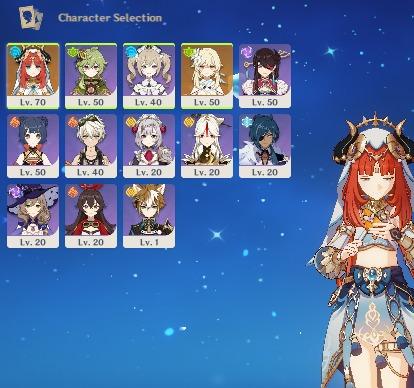 Genshin Impact C2 Nilou with signature weapon AR 36 - Asia, Video ...