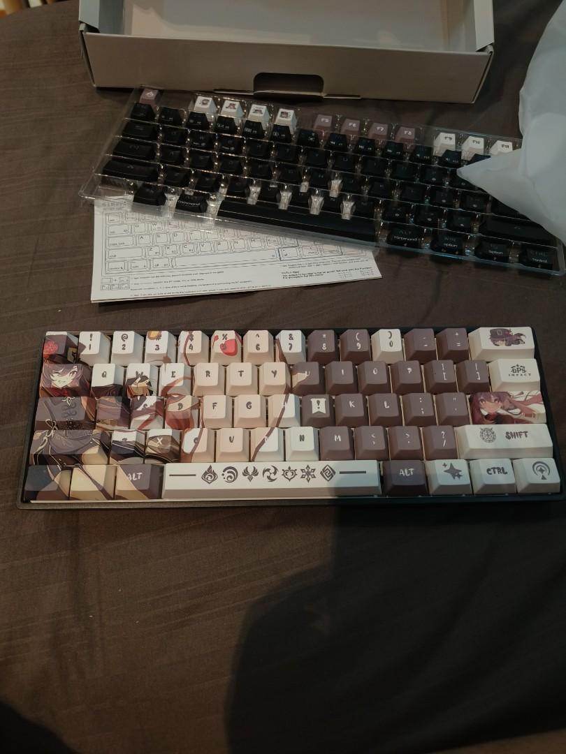 Genshin Impact PBT Yae Miko Keycaps, Computers & Tech, Parts ...