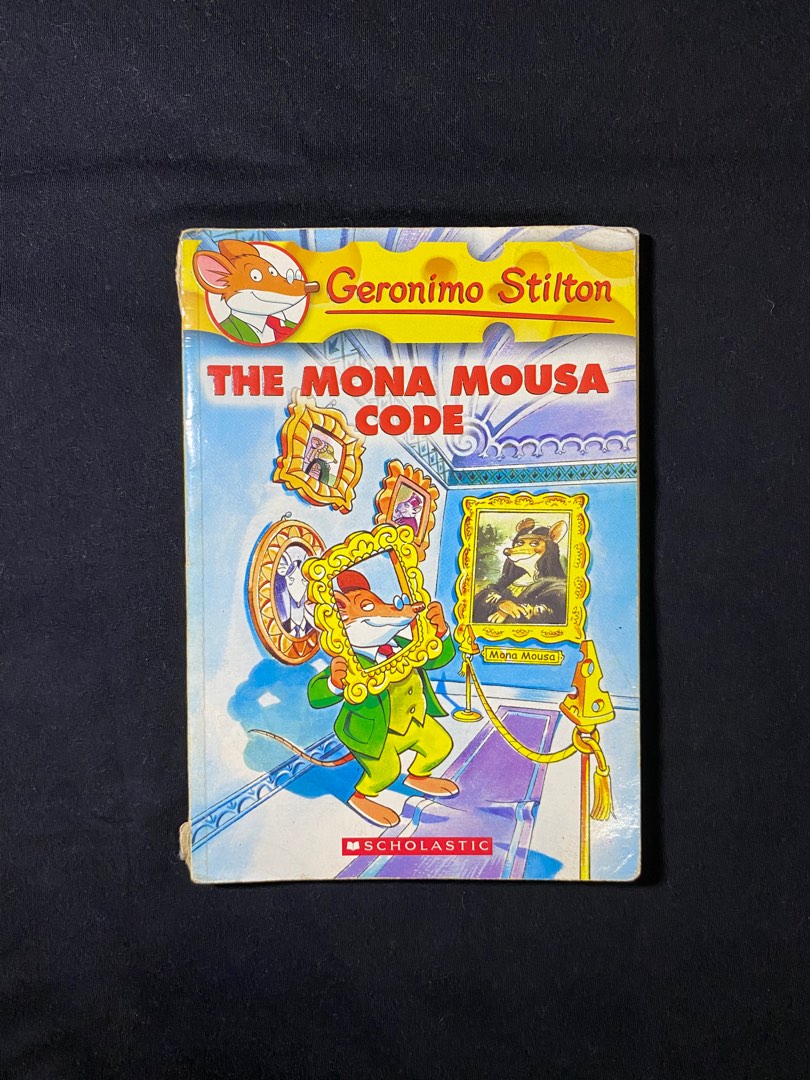 Geronimo Stilton "The Mona Mousa code", Hobbies & Toys, Books ...