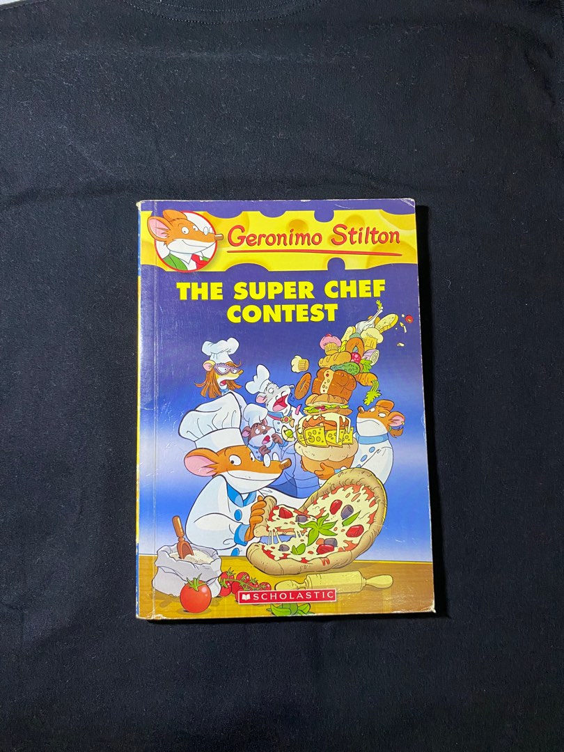 Geronimo Stilton "The Super Chef contest", Hobbies & Toys, Books ...