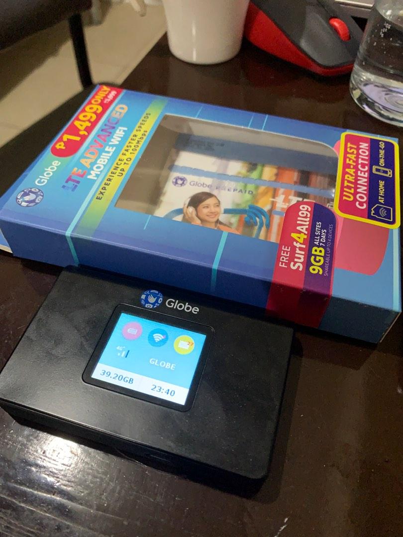 Globe LTE Advanced Mobile WiFi (MyFi Pocket WiFi) NO SIM, Mobile Phones ...