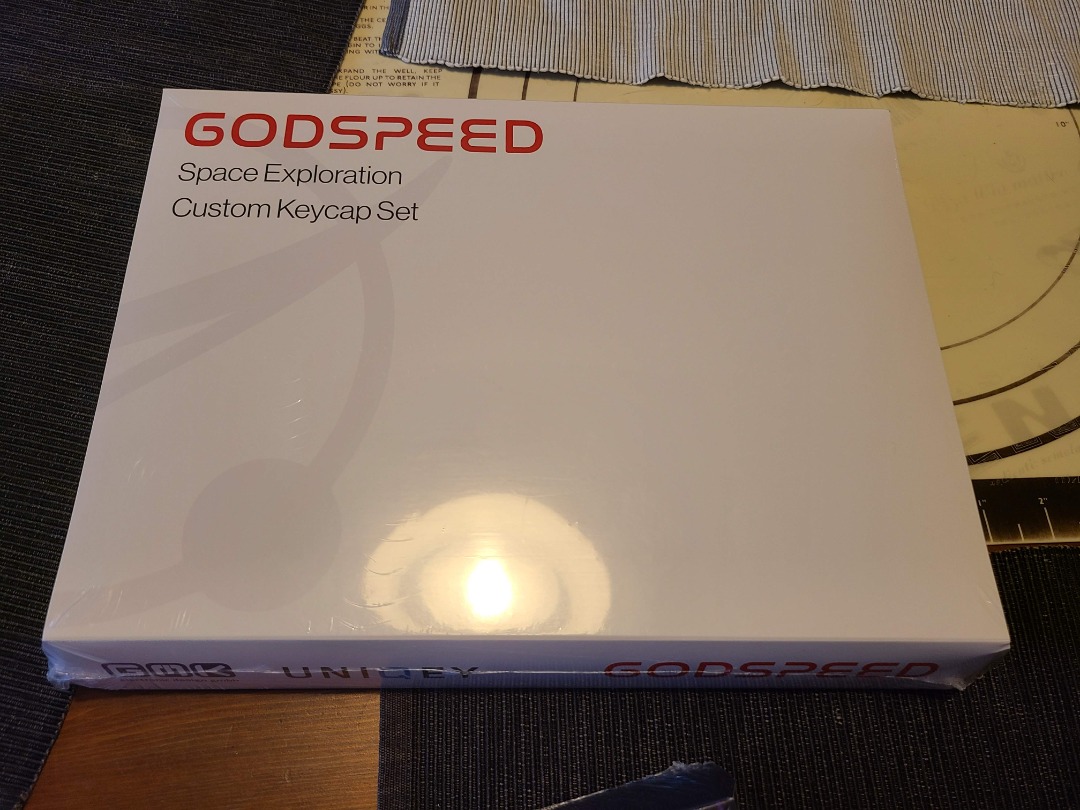 GMK Godspeed Keycap Set (Armstrong Base Kit) Sealed , 電腦＆科技, 電腦周邊及配件 ...