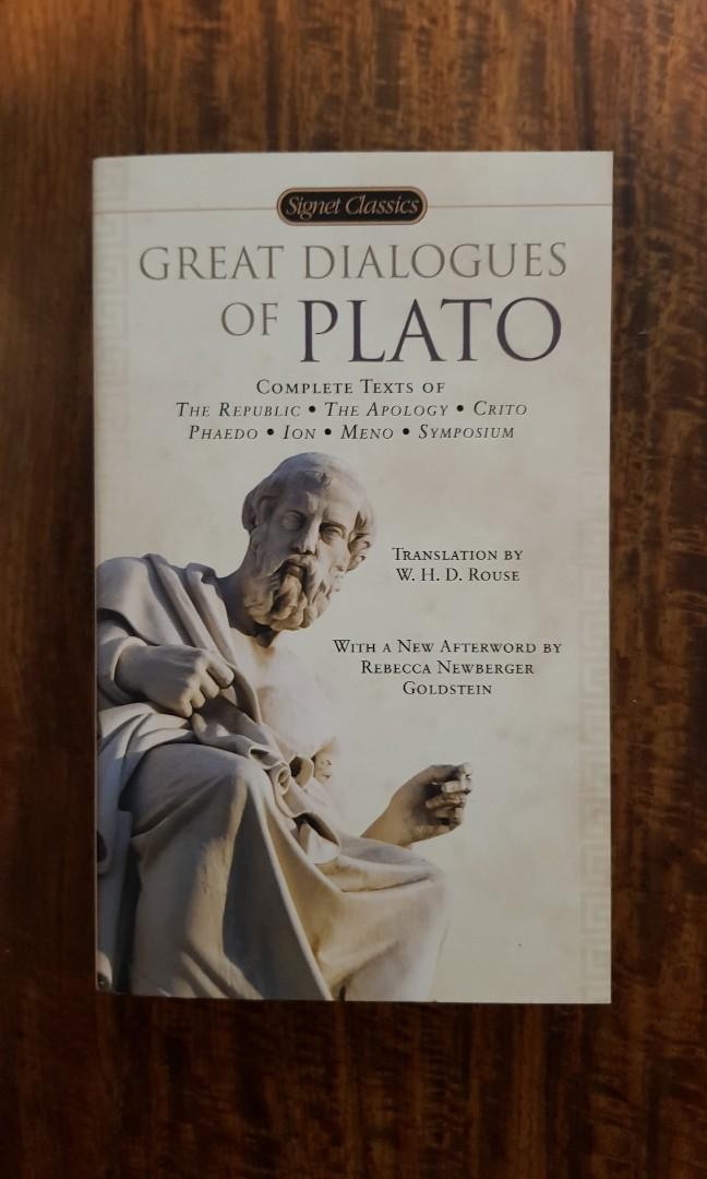Great Dialogues of Plato, Hobbies & Toys, Books & Magazines, Fiction & Non-Fiction on Carousell