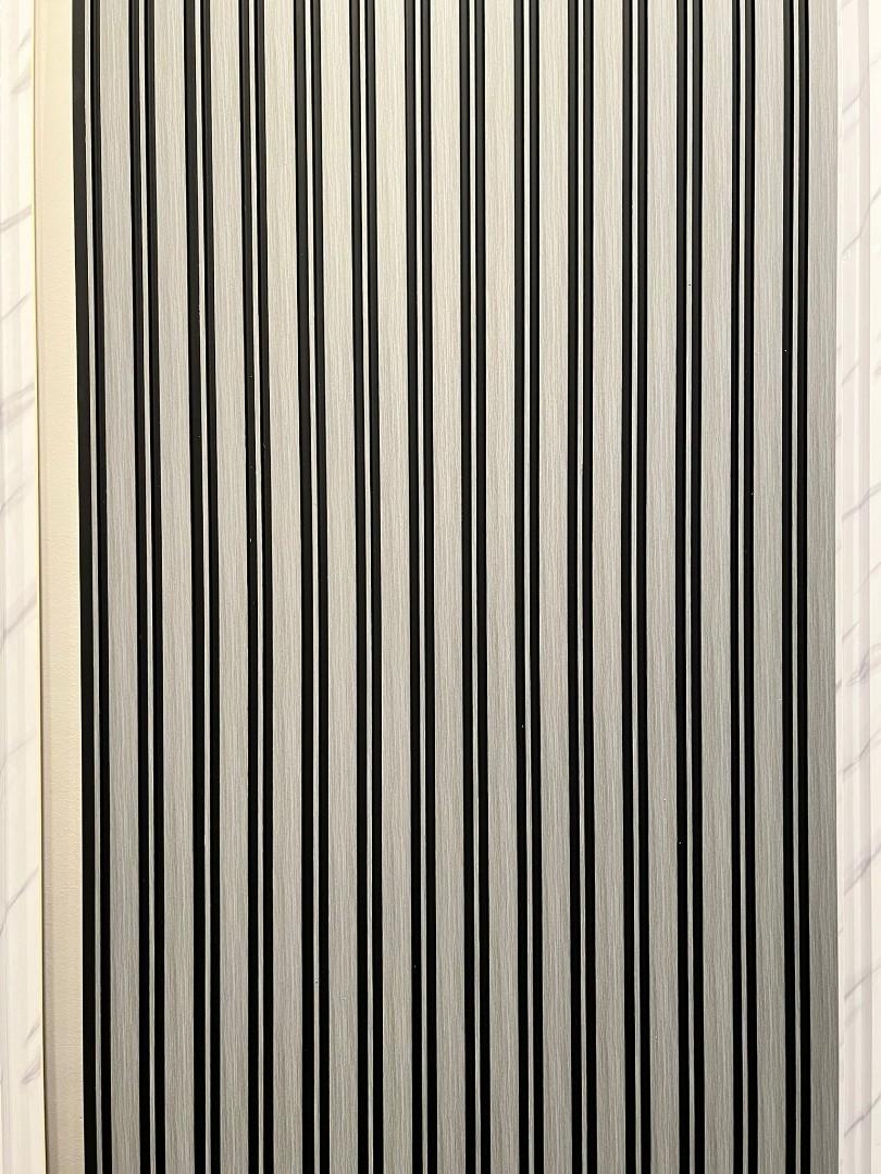 Grey Wood Fluted panels, Furniture & Home Living, Home Decor, Wall ...