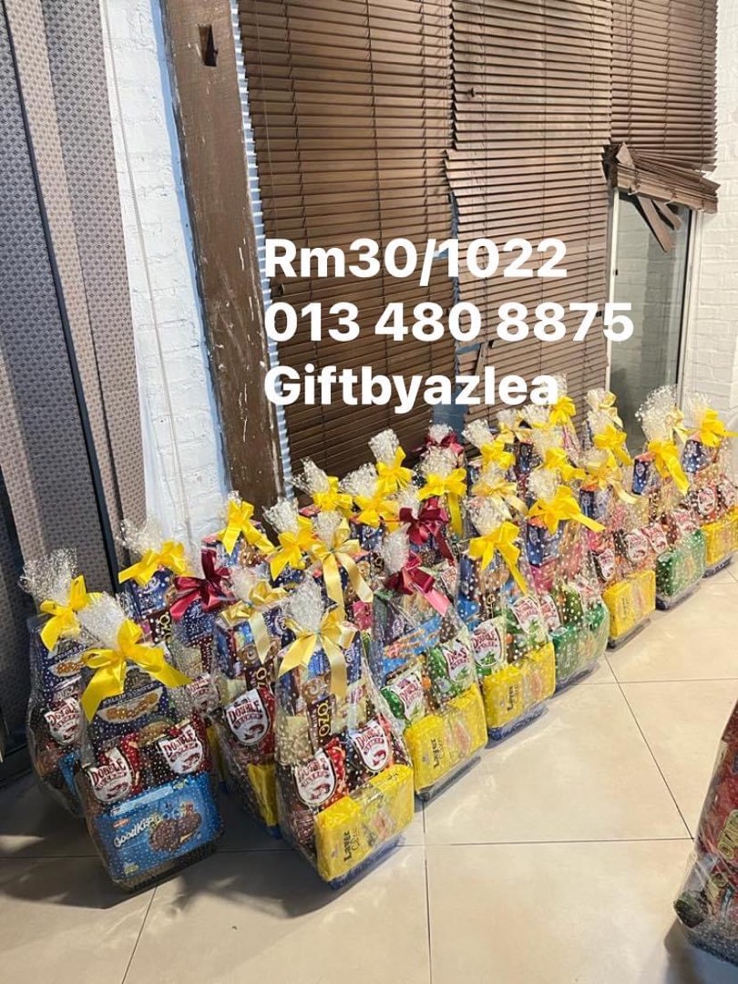 Hamper makanan dan minuman ready stock setiap hari, Food & Drinks, Gift ...