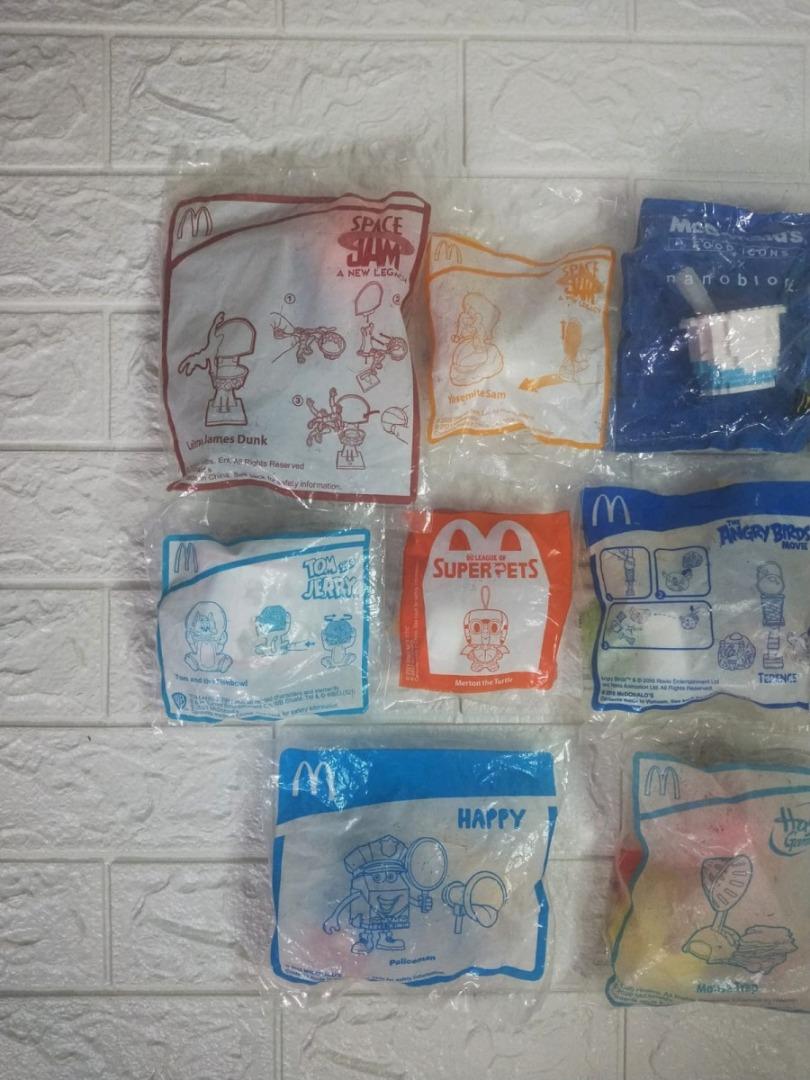 Happy Meal McD McDonald's set 1 (10 Pcs), Toys & Collectibles, Mainan di Carousell