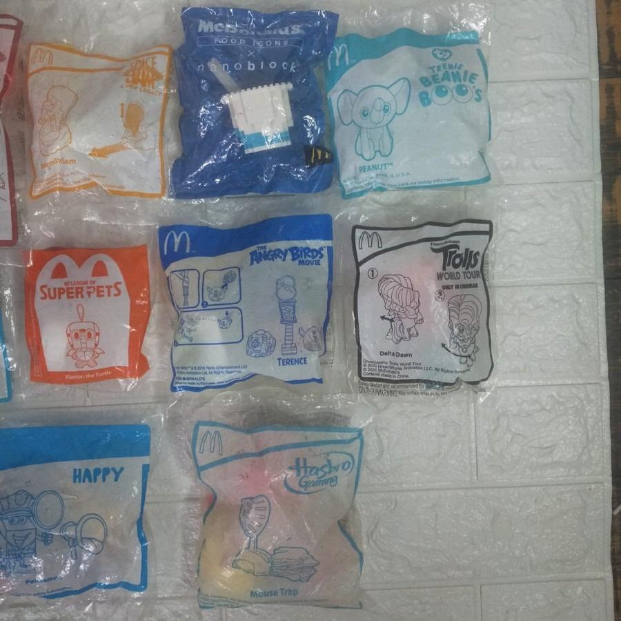 Happy Meal McD McDonald's set 1 (10 Pcs), Toys & Collectibles, Mainan di Carousell