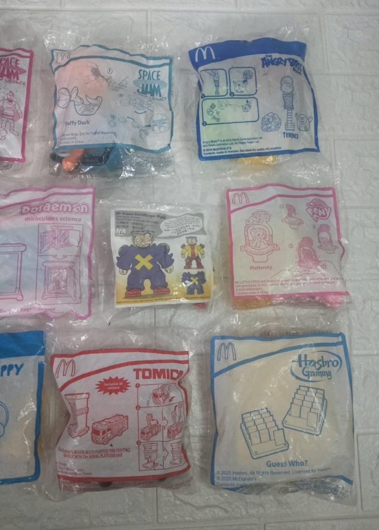 Happy Meal McD McDonald's Set 4 (10 Pcs), Toys & Collectibles, Mainan di Carousell