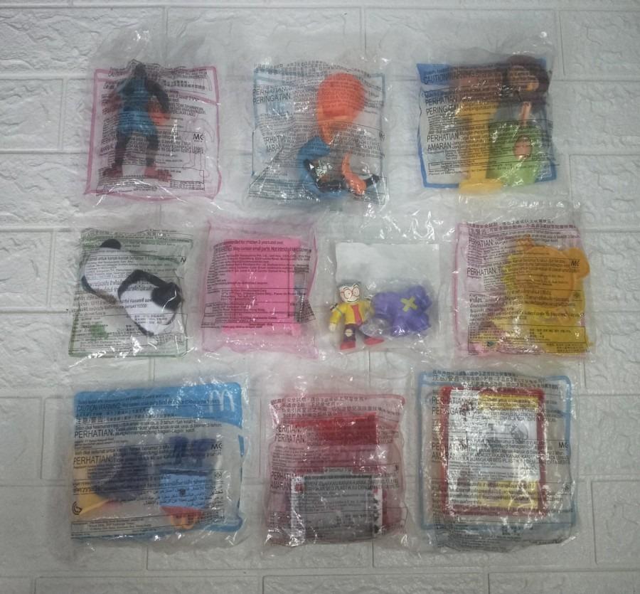 Happy Meal McD McDonald's Set 4 (10 Pcs), Toys & Collectibles, Mainan di Carousell