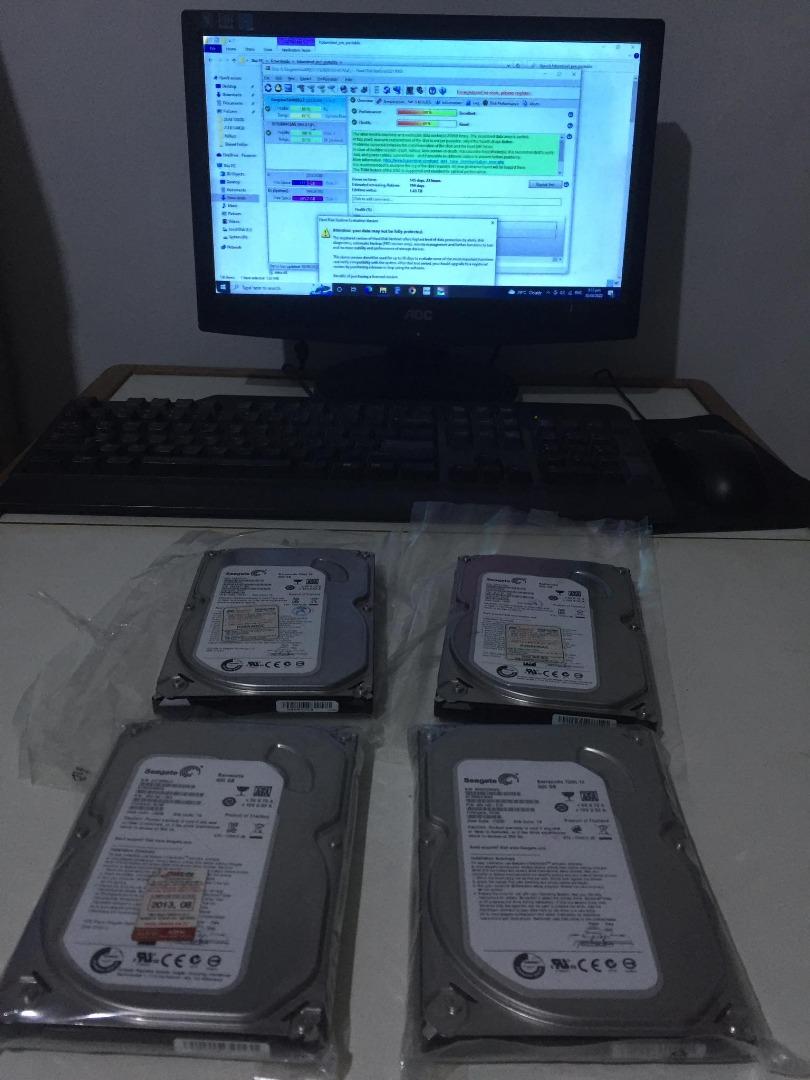Hard disk for Desktop PC 500GB, Computers & Tech, Parts & Accessories ...