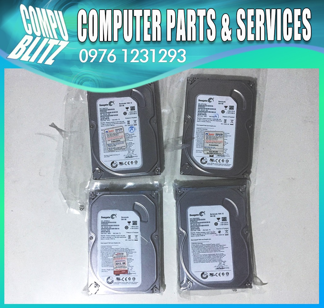 Hard disk for Desktop PC 500GB, Computers & Tech, Parts & Accessories ...