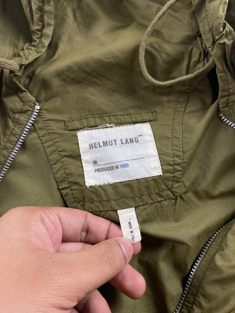 Helmut Lang 1999 Military Nylon Jacket, Men's Fashion, Coats, Jackets ...