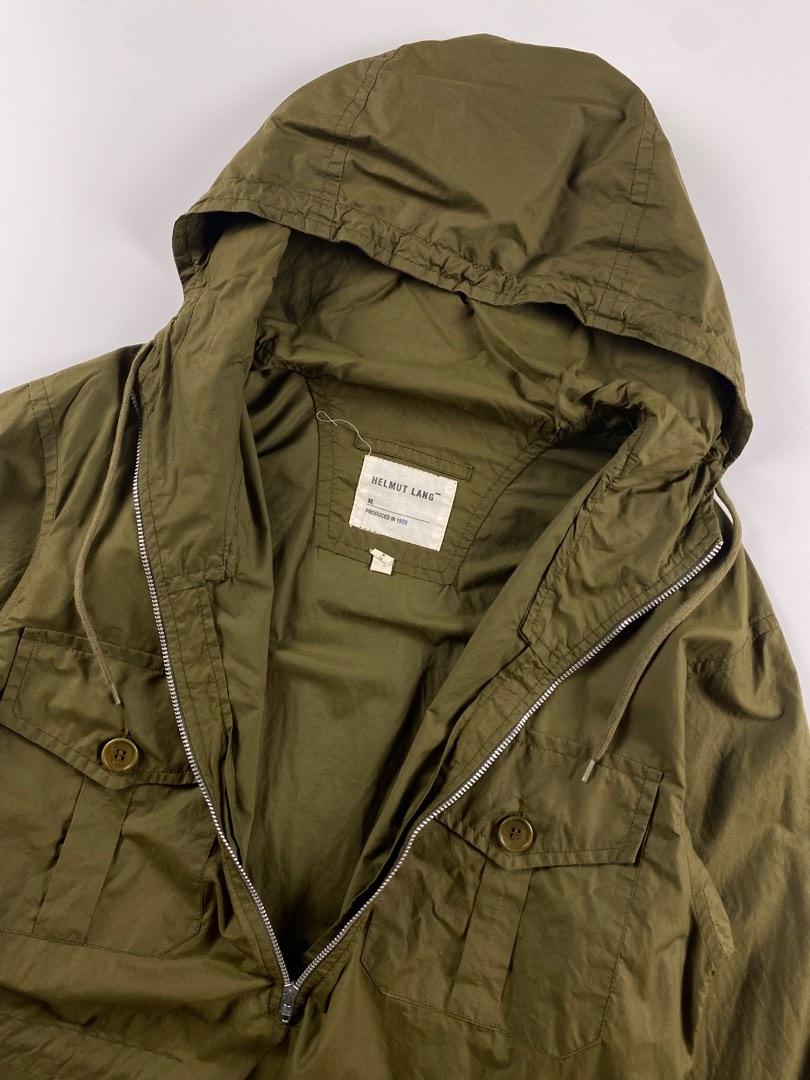 Helmut Lang 1999 Military Nylon Jacket, Men's Fashion, Coats, Jackets ...