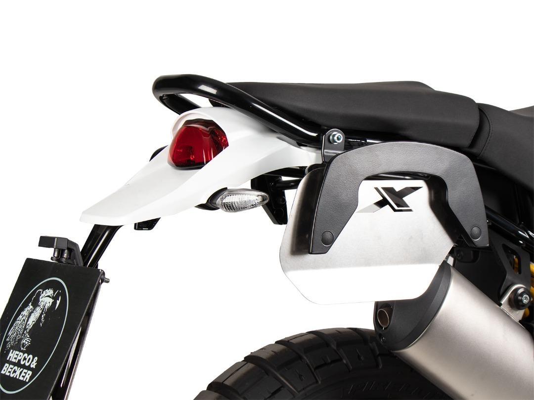 HEPCO & BECKER | C-Bow Sidecarrier for DUCATI Desert X (2022-) [HB ...