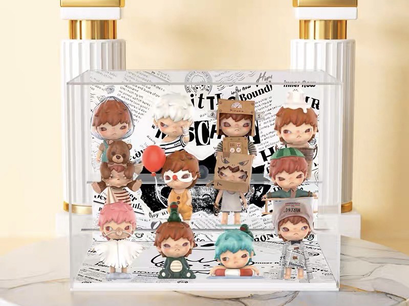 Hirono Acrylic Display Case Popmart Blind Box, Hobbies & Toys, Toys ...