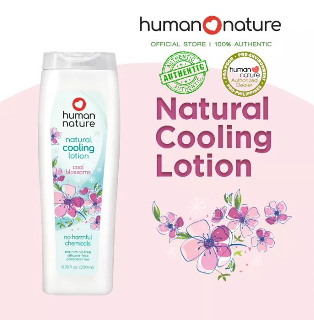 Human Nature Natural Cooling Lotion- Cool Blossoms 200ml, Beauty ...