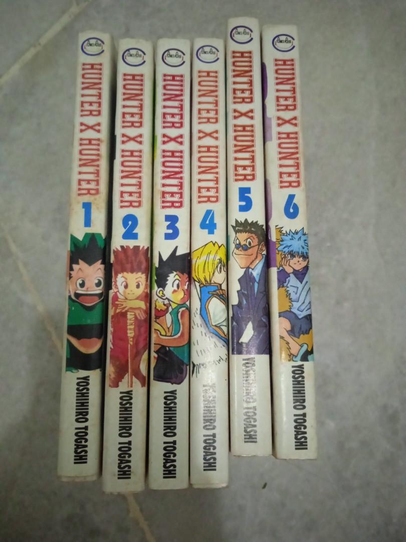 Hunter x Hunter comic vol 1-6 BM, Hobbies & Toys, Books & Magazines ...