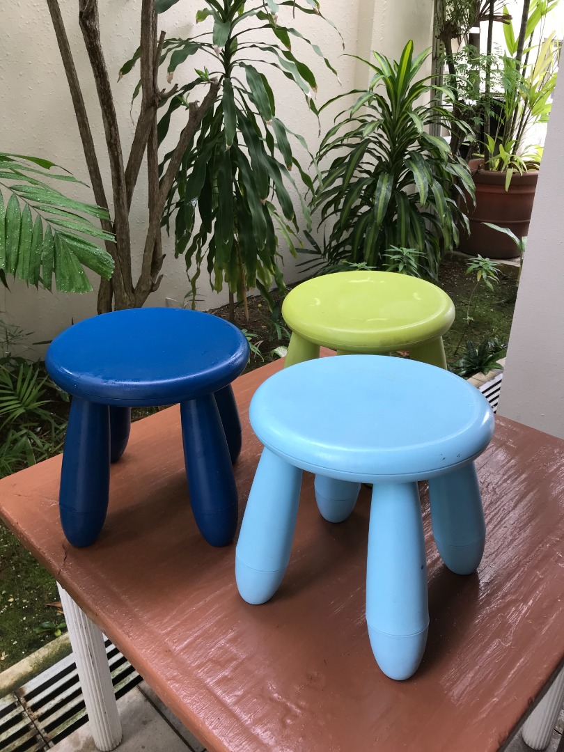 Ikea Mammut stool. $3 each., Furniture & Home Living, Furniture, Other ...