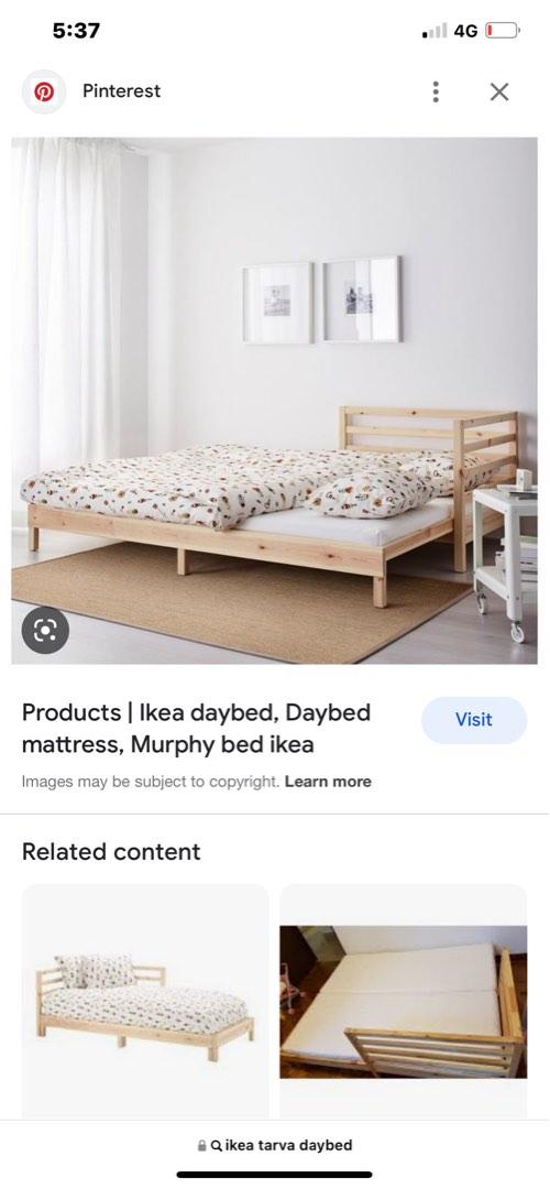 Ikea Tarva Daybed, Furniture & Home Living, Furniture, Bed Frames ...