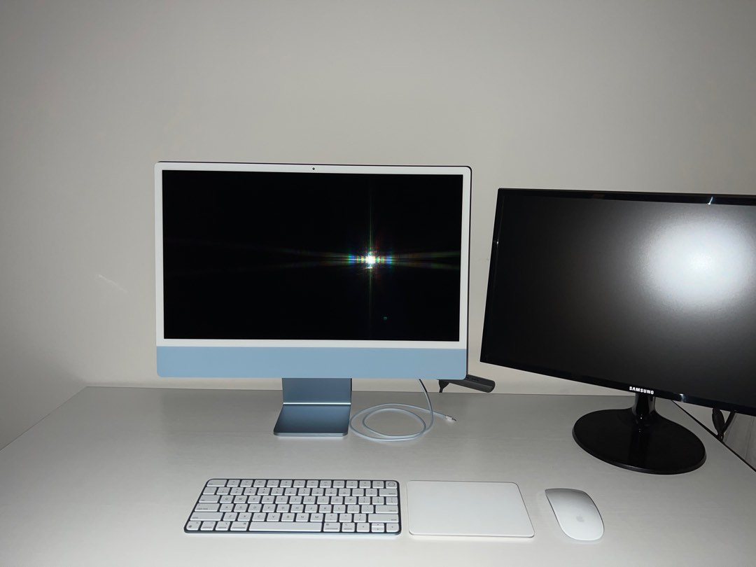 iMac 24 Keyboard with Touch ID & Apple Mouse, Computers & Tech ...