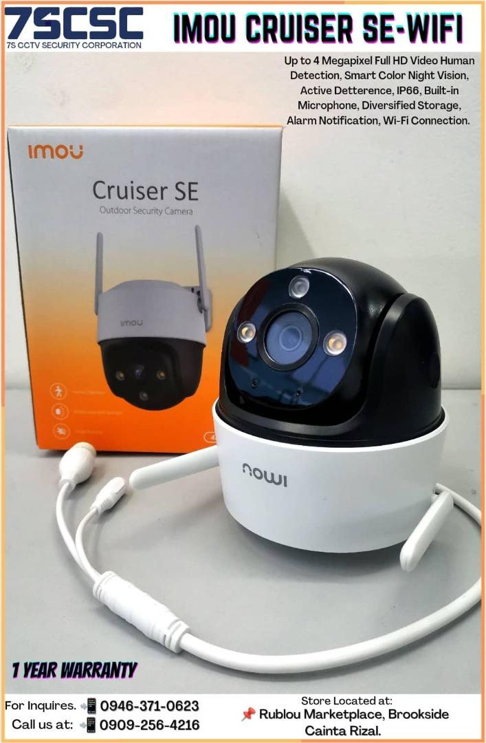 IMOU CRUISER SE-WIFI, A Colorful World, Even at Night, Furniture & Home ...