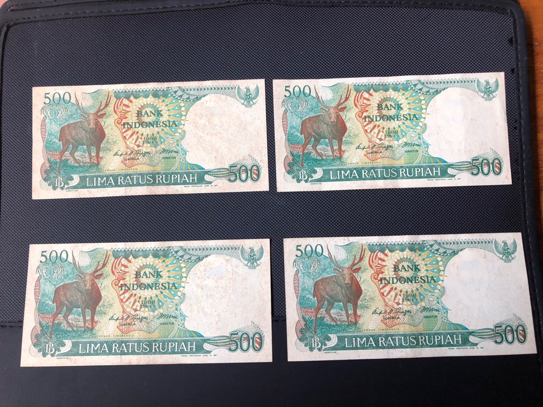 Indonesia 500 rupiah banknote, 1988, Hobbies & Toys, Memorabilia ...