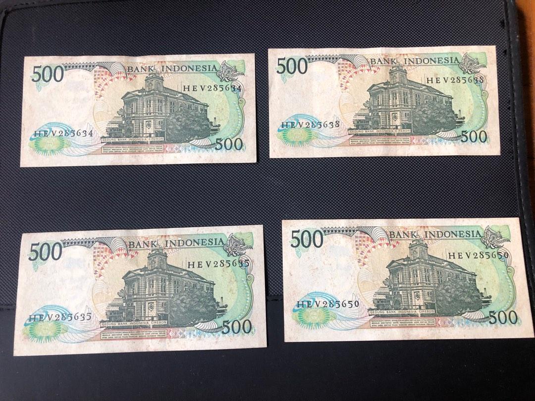 Indonesia 500 rupiah banknote, 1988, Hobbies & Toys, Memorabilia ...