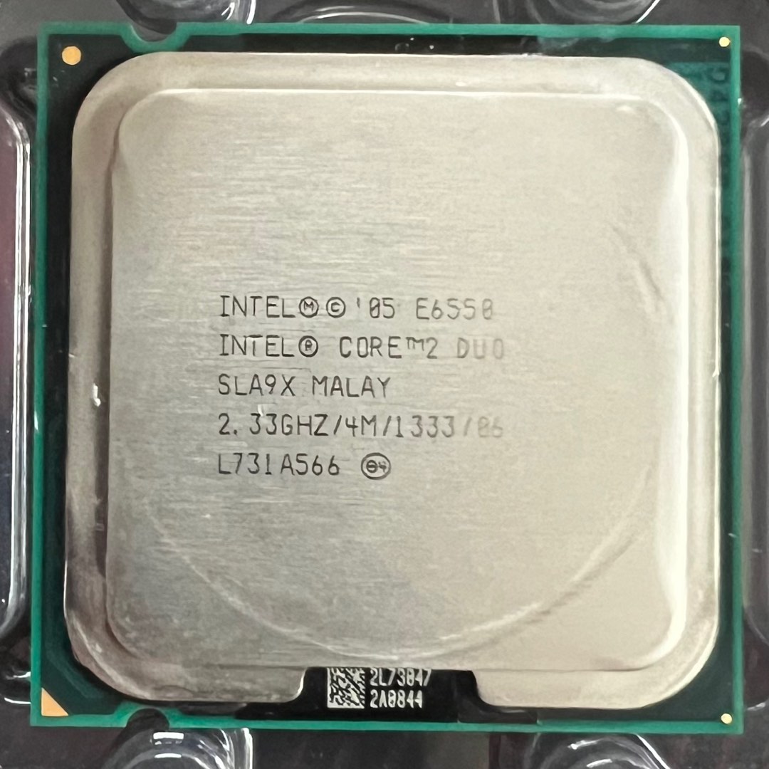 Intel Core 2 Duo E6550 Processor, Computers & Tech, Parts & Accessories ...