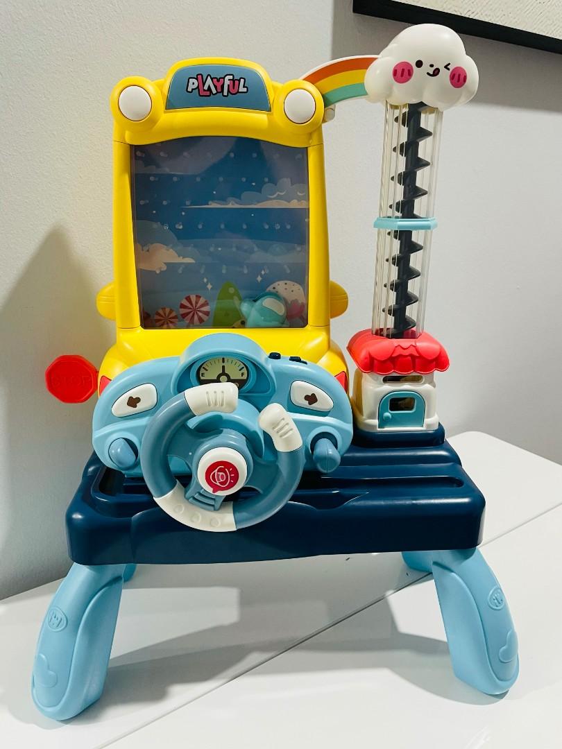 Interactive Steering wheel toy, Babies & Kids, Infant Playtime on Carousell