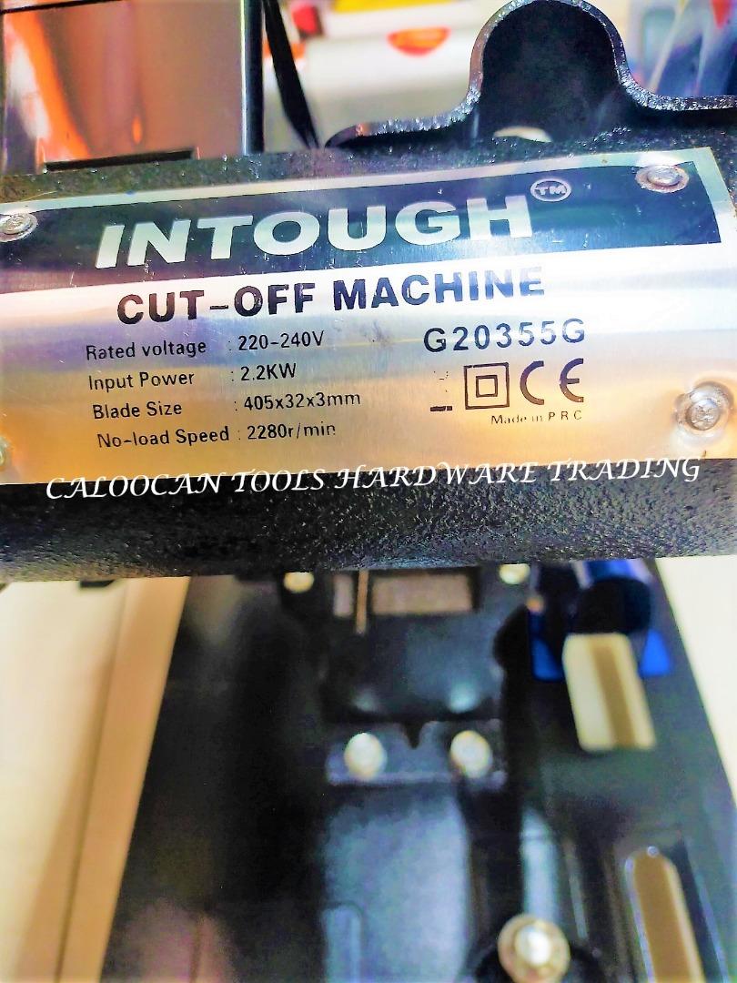 INTOUGH Heavy Duty Belt Driven Cut-Off Machine 2200W 16" (G20355G ...