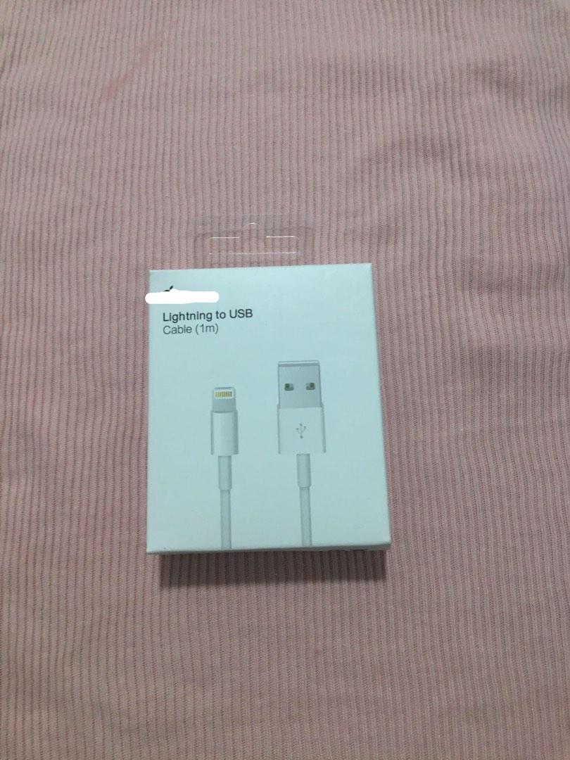 iPhone Lightning Cable 1 Meter and 2 Meters, Mobile Phones & Gadgets ...