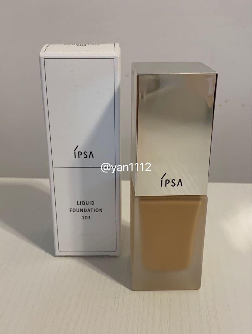 【包順豐】Ipsa 水感原透光粉底液 LIQUID FOUNDATION E 103色 25ml, 美容＆化妝品, 健康及美容 - 皮膚護理, 化妝品 - Carousell