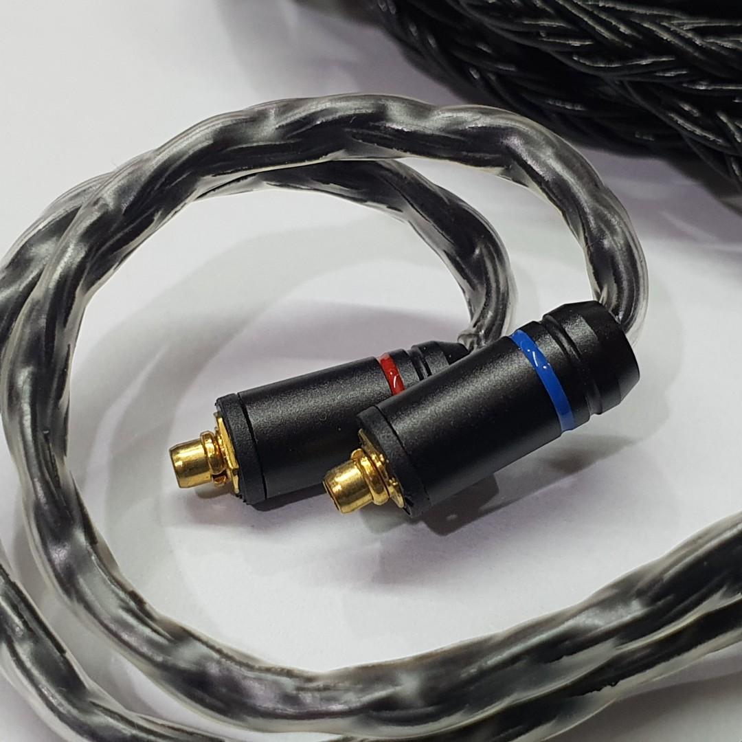 Kabel Audio TRN T8 16Core Silver plate OCC Copper MMCX to 2.5mm Balance ...