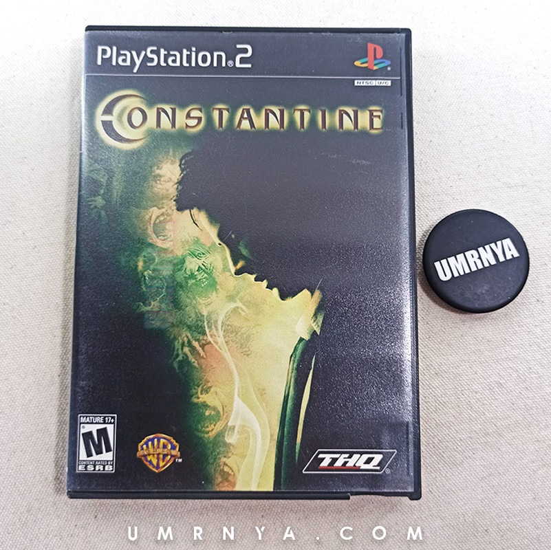 Kaset PS2 CIB: CD Original Constantine Playstation 2 PS2 PS 2 CD BD ...